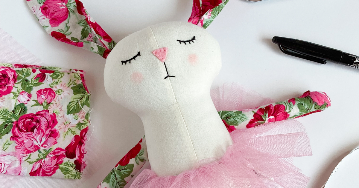 Ballerina Bunny Pattern & Tutorial | Cat & Raven